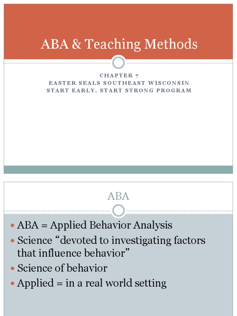 Basic ABA Techiniques | PDF | Reinforcement | Psychological Schools
