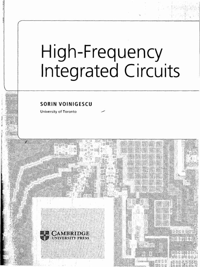 High-Frequency Integrated Circuits: Sorin Voinigescu | PDF | Electronic Circuits | Network ...