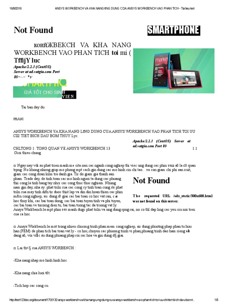 Ansys Workbench Va Kha Nang NG Du N | PDF | Software Industry | Application Software