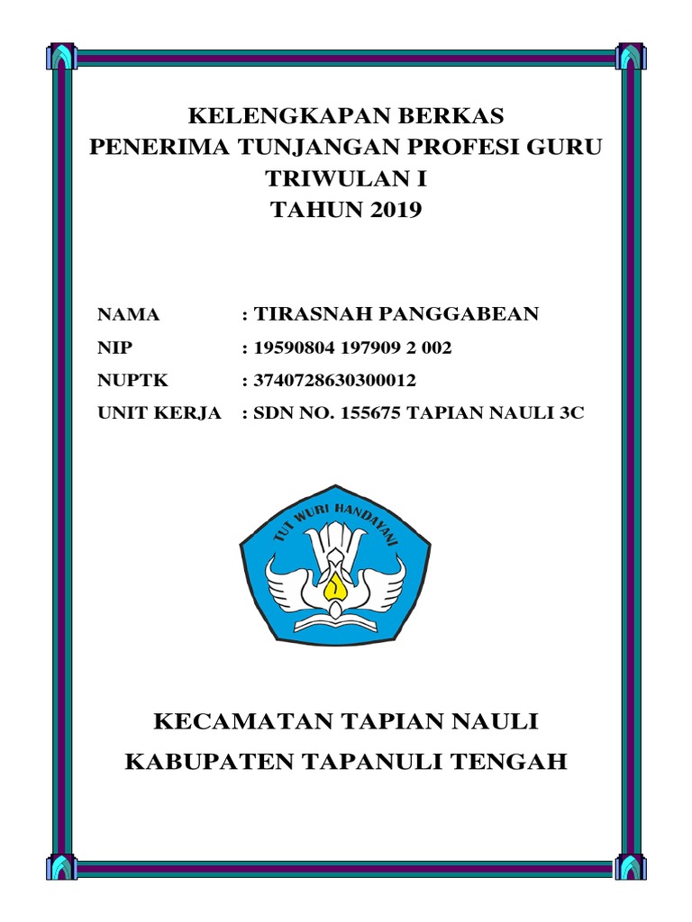 Cover Kelengkapan Berkas | PDF