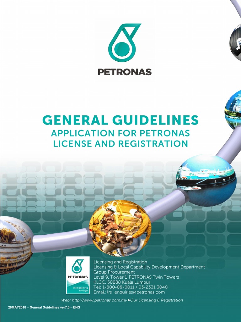 Petronas Licensing and Registration General Guidelines Eng As at 26 May ...