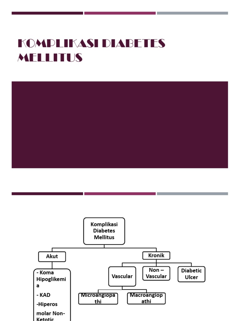 Komplikasi Diabetes Mellitus | PDF