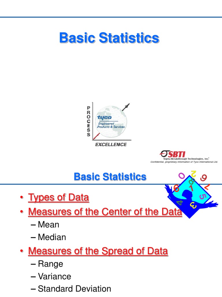 05 - Basic Stats & SPC GB Rev - 3 | PDF | Confidence Interval ...