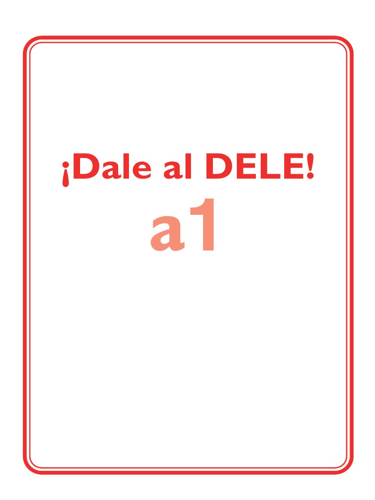 1puertas Moya Francisco Ernesto Dale Al Dele Nivel A1 | PDF ...