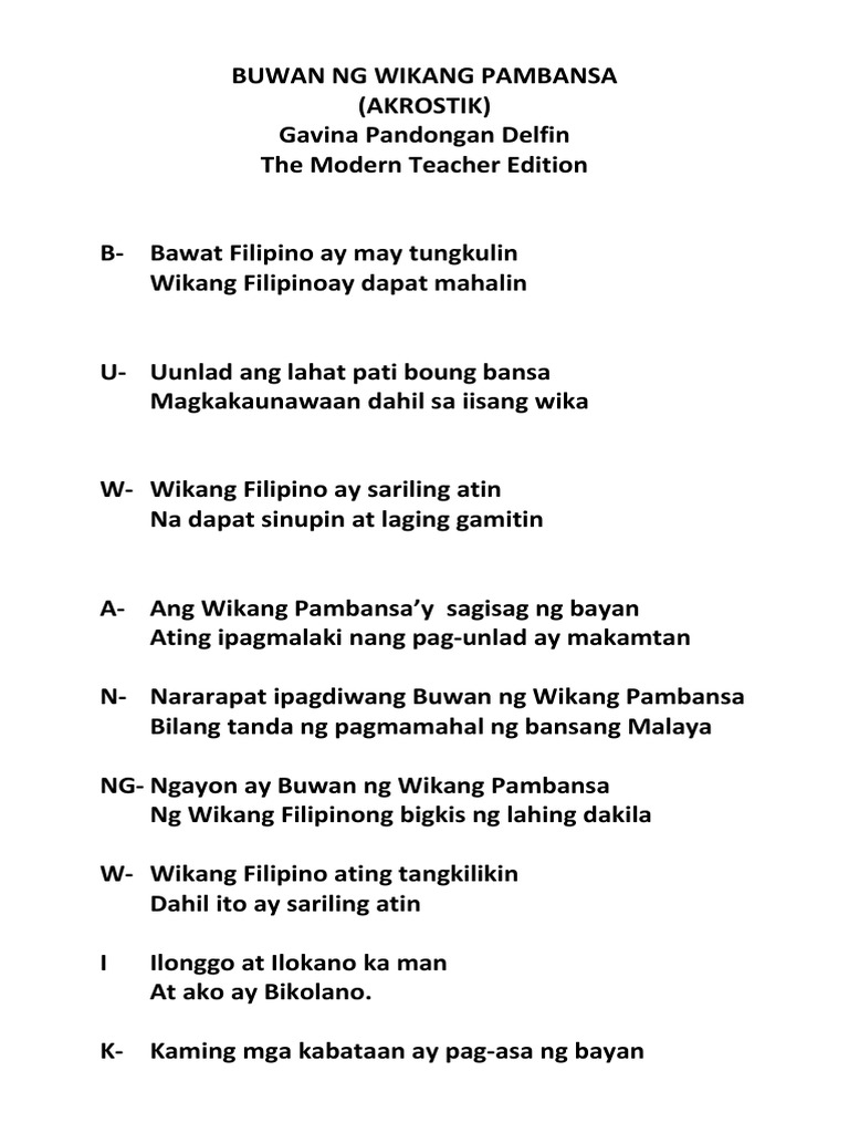 BUWAN NG WIKANG PAMBANSA-Akrostik.docx