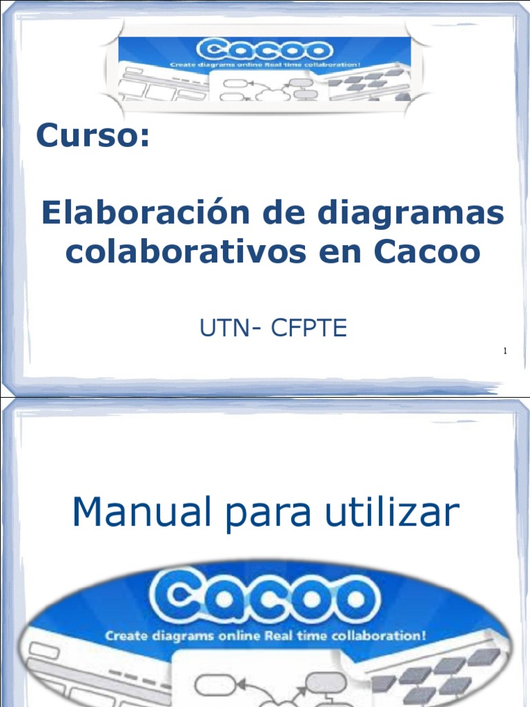 Guía para usar Cacoo en español | PDF | Point and Click | La ...