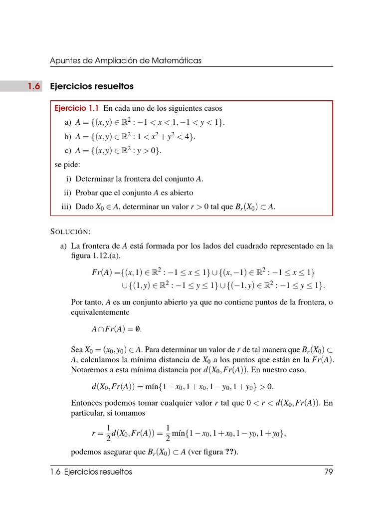 Tema 1-Ejercicios Resueltos | PDF | Función continua | Conjunto convexo