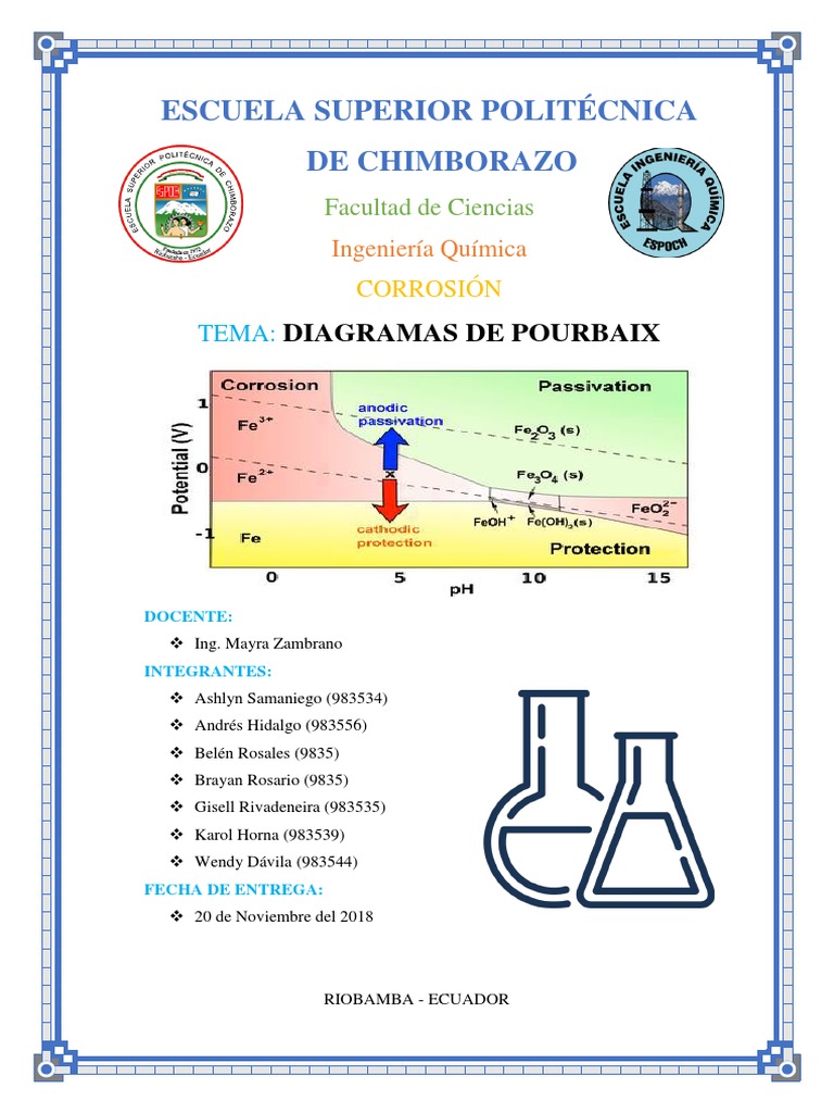 Diagramas de Pourbaix - Documento Final | PDF | Ph | Redox
