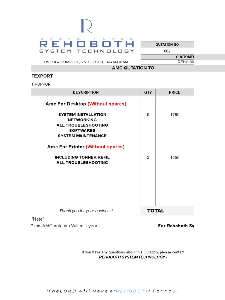 Qutation Format | PDF | Computing | Software
