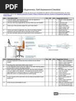 DSE Assessment | Chair | Computer Keyboard
