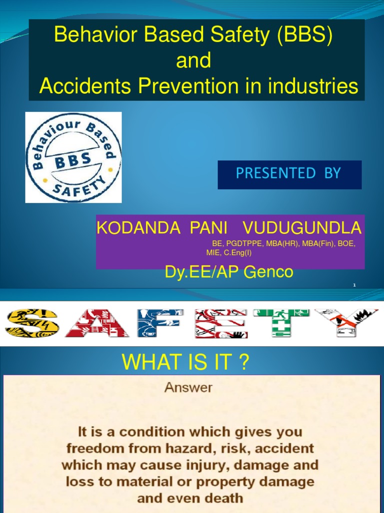 Behavioral Based Safety Management in Industries | PDF | Safety ...