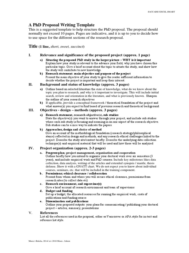 Template Proposal PHD 2 | PDF | Science | Cognitive Science