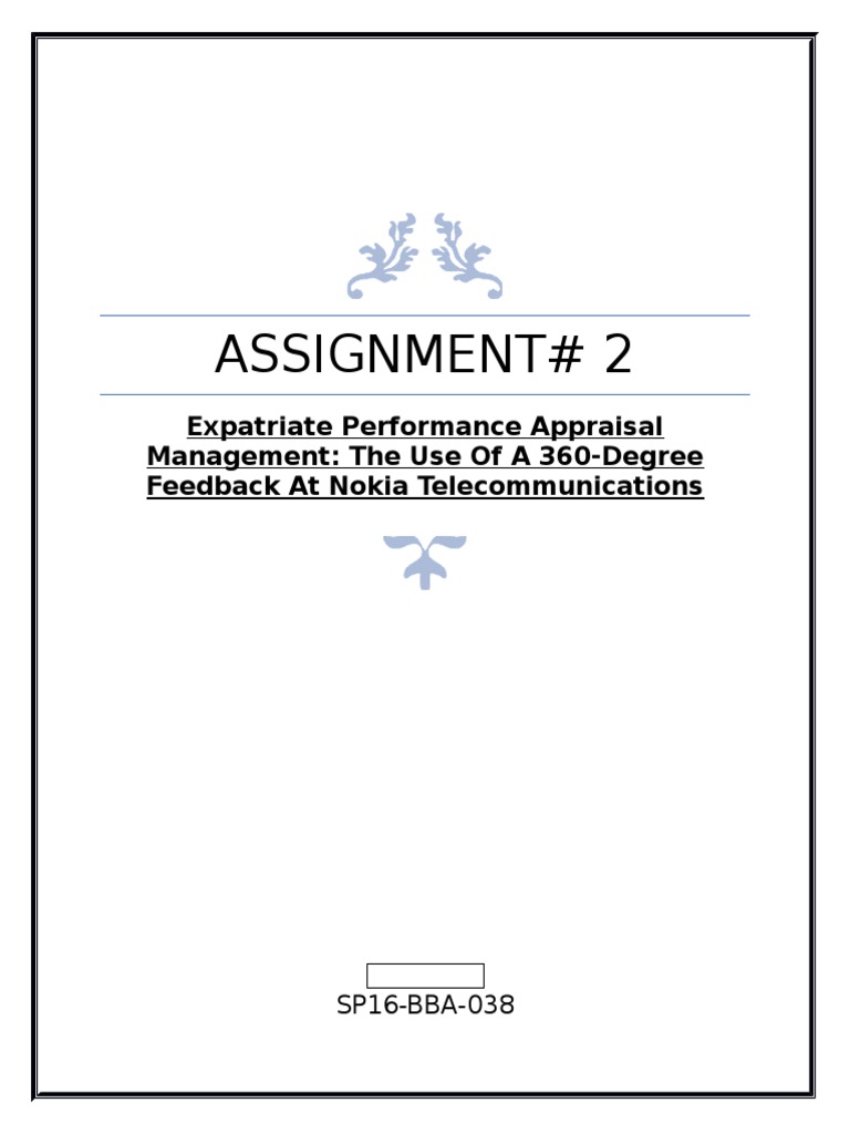 Expatriate Performance Appraisal Management | PDF | Performance Appraisal | Psychological Concepts
