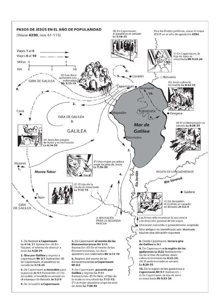 Pasos de Jesus Ministerio Populairdad | PDF
