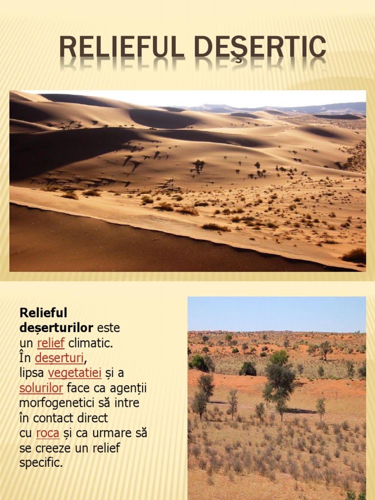 Relieful desertic