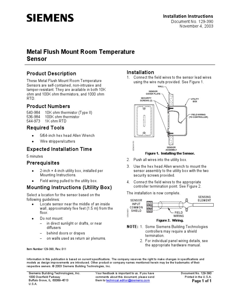 18-0110 Rev. A Installation Instructions | PDF | Electrical Wiring ...