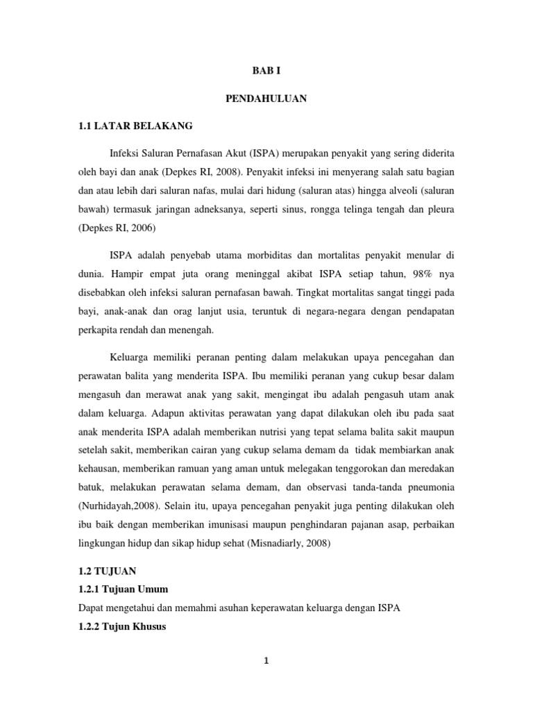 Askep Keluarga Ispa | PDF