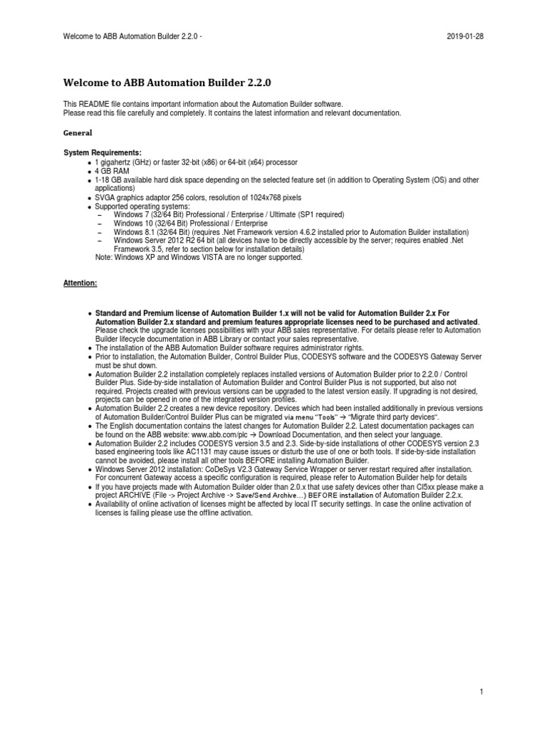 Abb | Download Free PDF | Microsoft Windows | Programmable Logic Controller