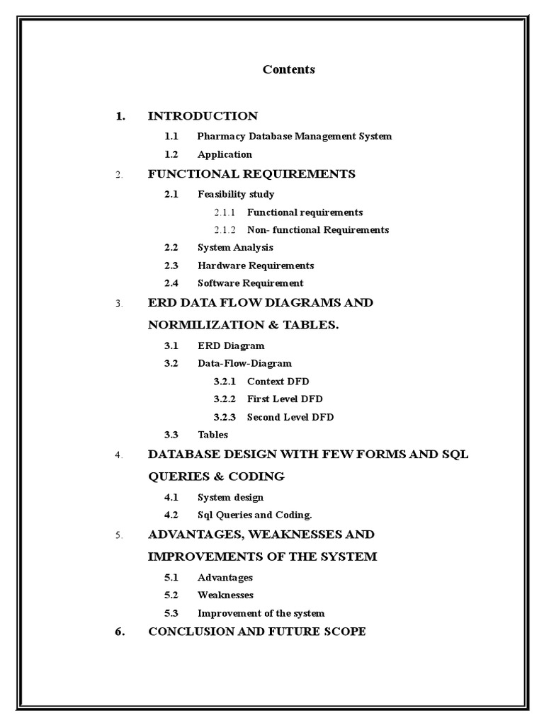 Pharmacy Database Management System Guide | PDF | Databases | System