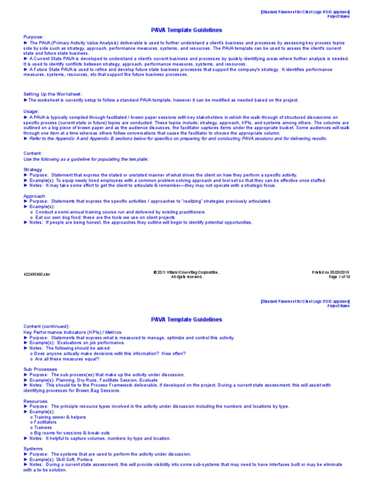 Bpa.060 Pava Template | Download Free PDF | Regulatory Compliance ...
