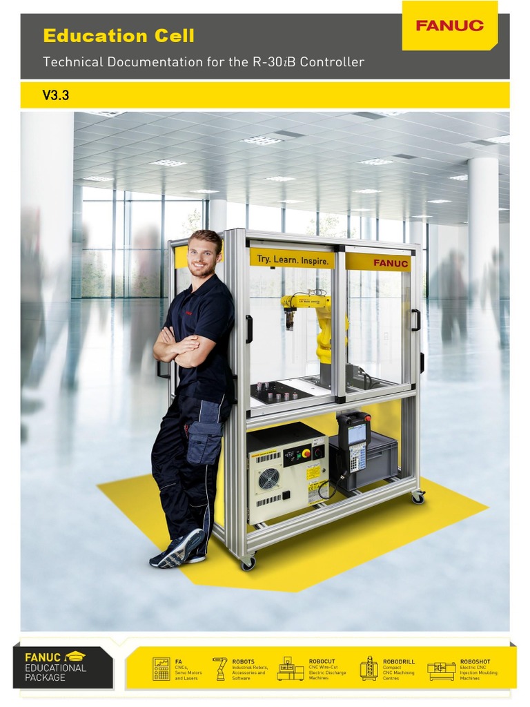 Fanuc Educational Cell Manual Standard | PDF | Menu (Computing) | Camera