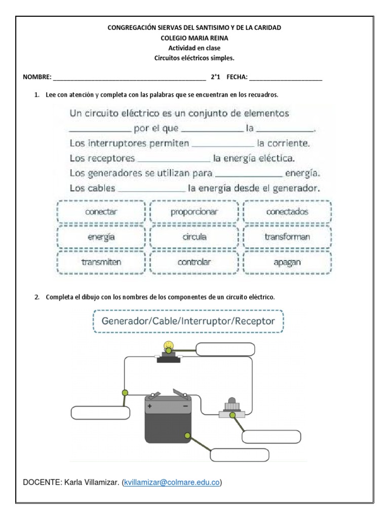 Hojas De Trabajo De Circuitos Simples 36 Mil Resultados De Imágenes,