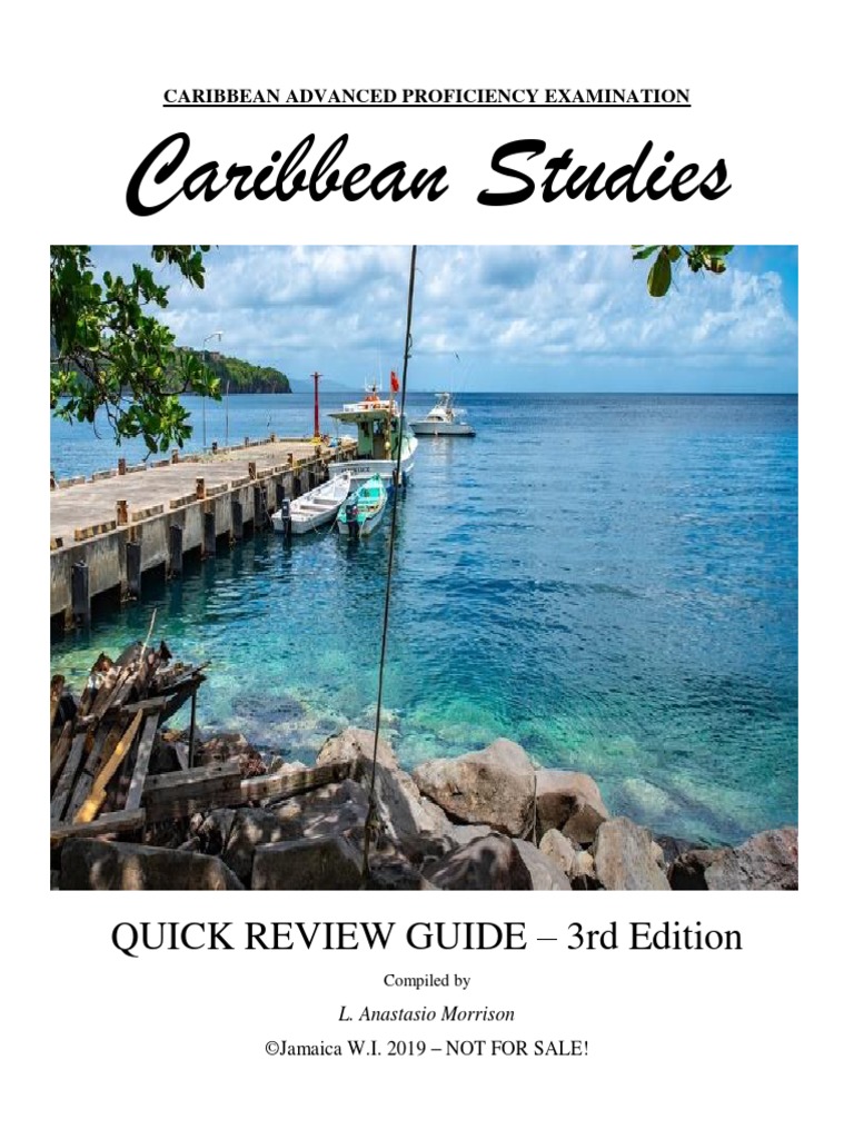 CAPE Carib Studies - Quick Review Guide 2019 PDF | PDF | Caribbean ...