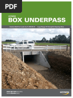 Humes Box Culvert | PDF | Precast Concrete | Tunnel
