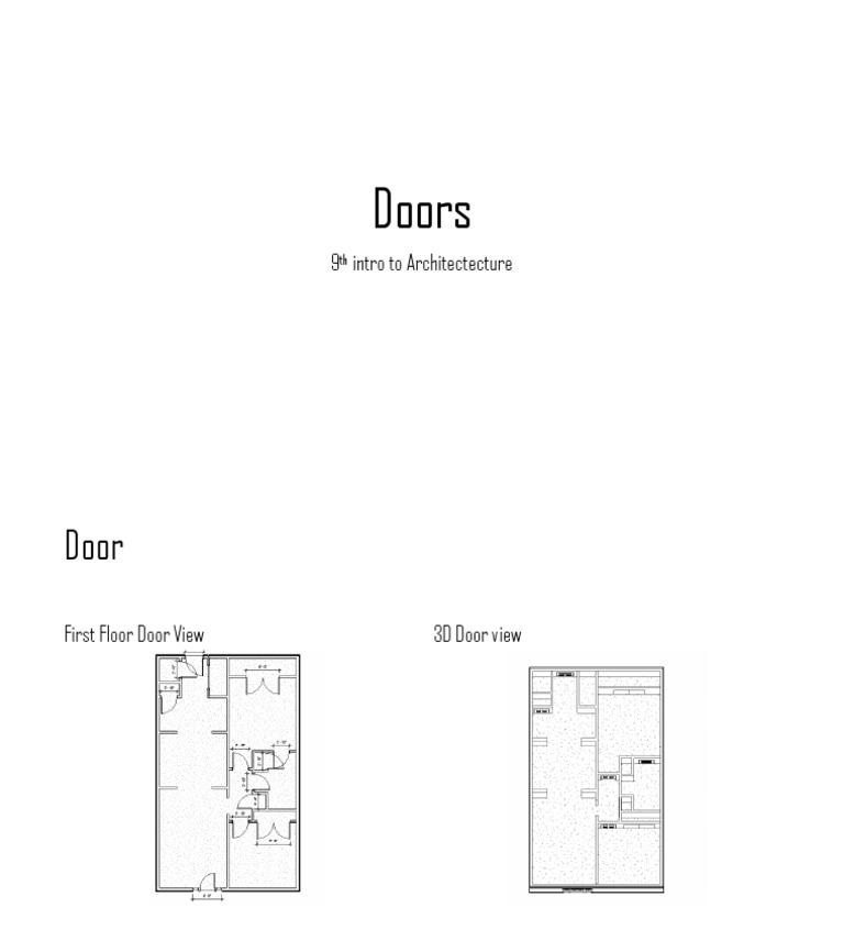 Doors | PDF