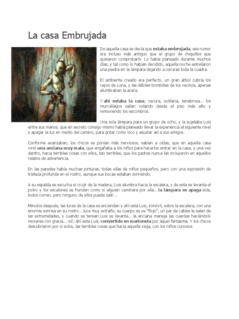 La Casa Embrujada | PDF