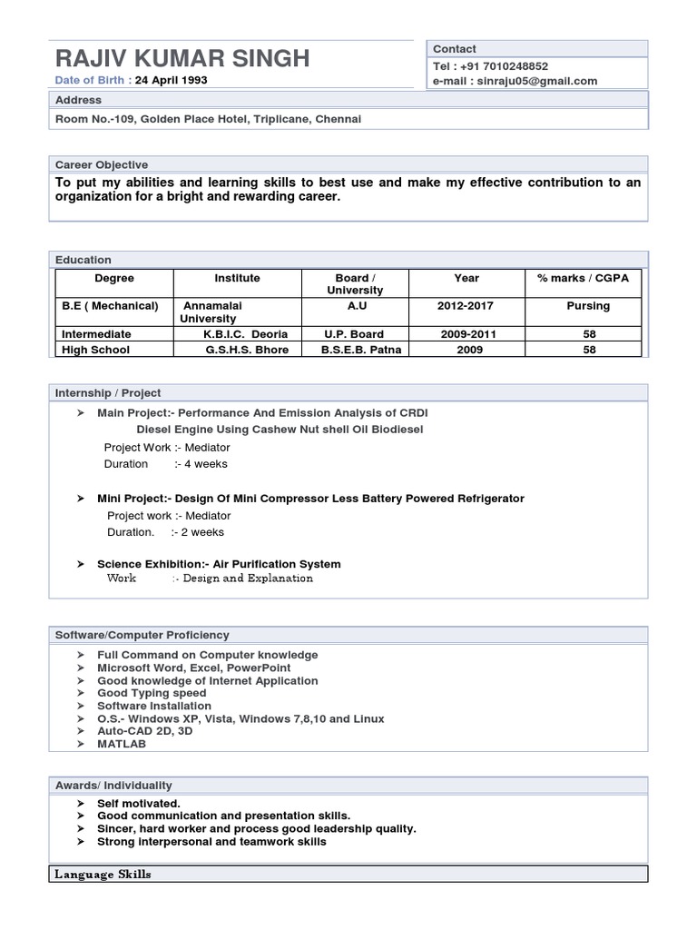 CV For Store Keeper | Download Free PDF | Computing | Software