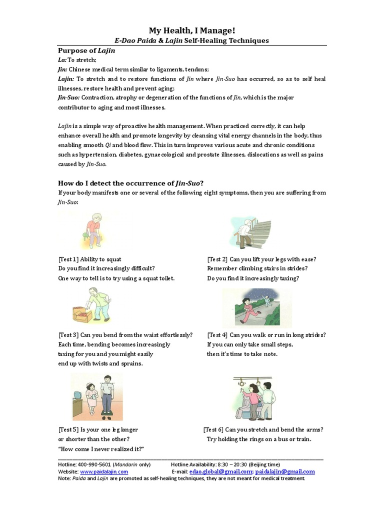 Paida and Lajin Self Healing PDF | PDF | Pain | Acupuncture