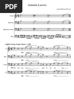 Autumn Leaves - Lead Sheet | PDF