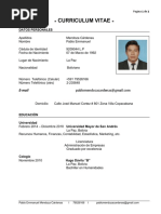 Curriculum Vitae Tamara | PDF