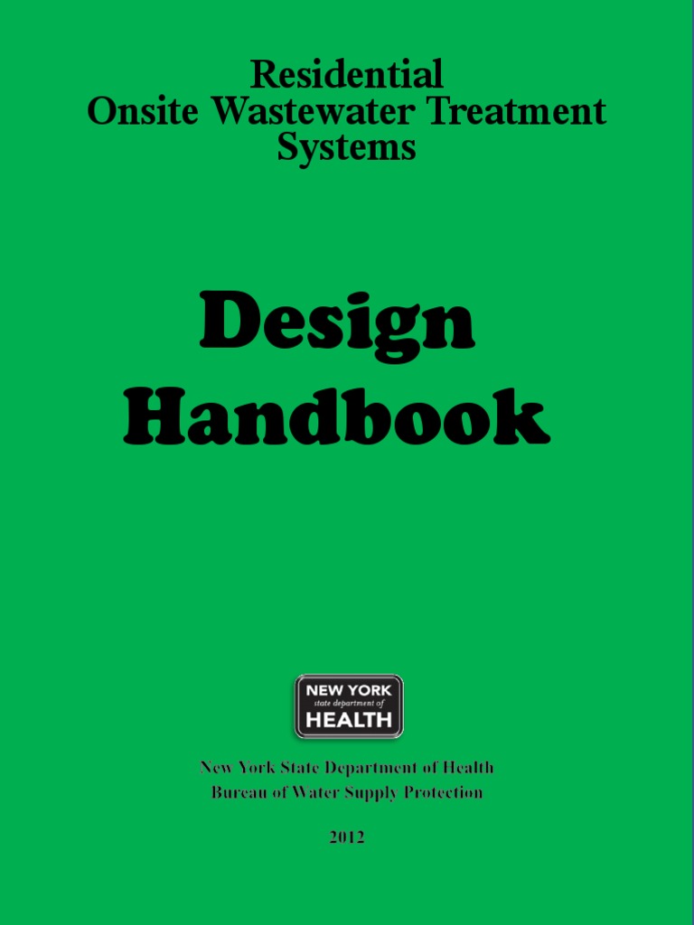 Design - Handbook SEPTIC TANK - New York PDF | PDF | Septic Tank ...