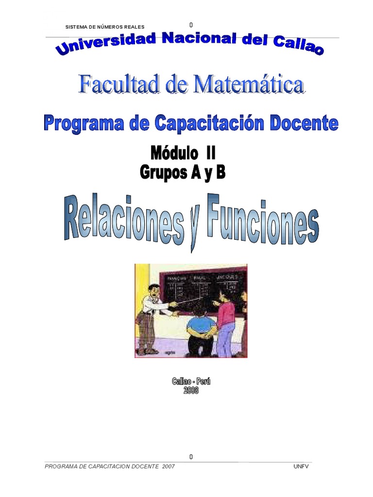 Modulo II - Relaciones y Funciones 2 - Matematica | Descargar gratis ...