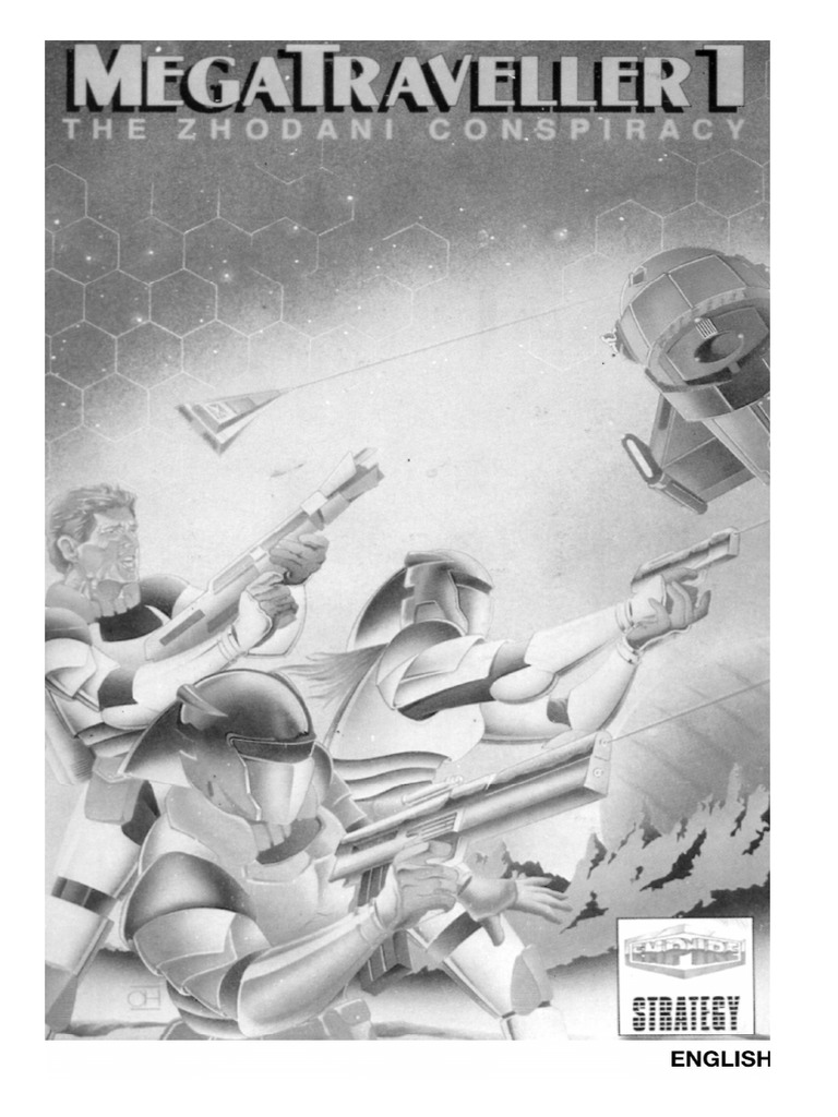 MegaTraveller 1 The Zhodani Conspiracy - Manual - DOS - EN PDF | PDF