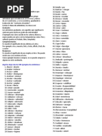 Palabras en español con "sc" | PDF