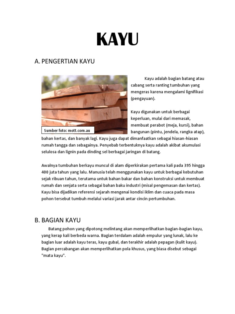 Tba Uts Kayu Batu | PDF
