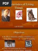 7 Characteristics of Life Explained | PDF | Wellness