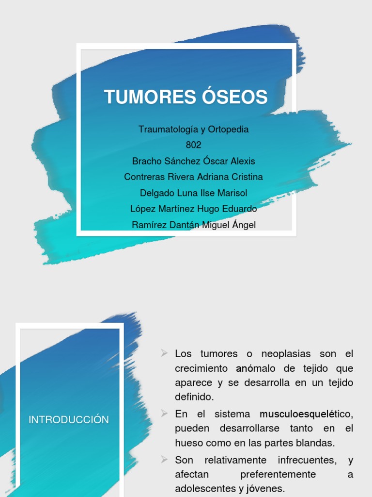 Tumores Óseos | PDF | Cáncer | Hueso