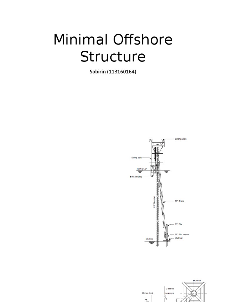 Minimal Offshore Structure | PDF