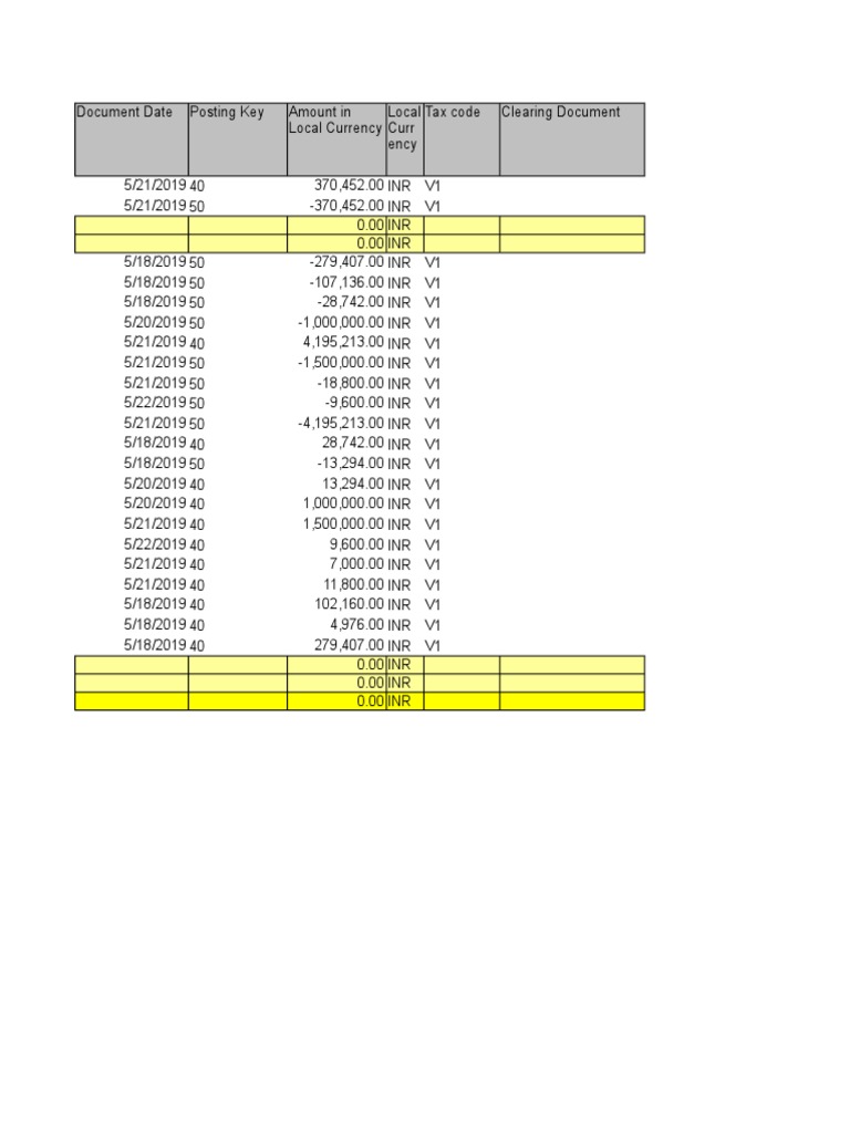 Sap FBL3N | PDF | Taxation | Payments