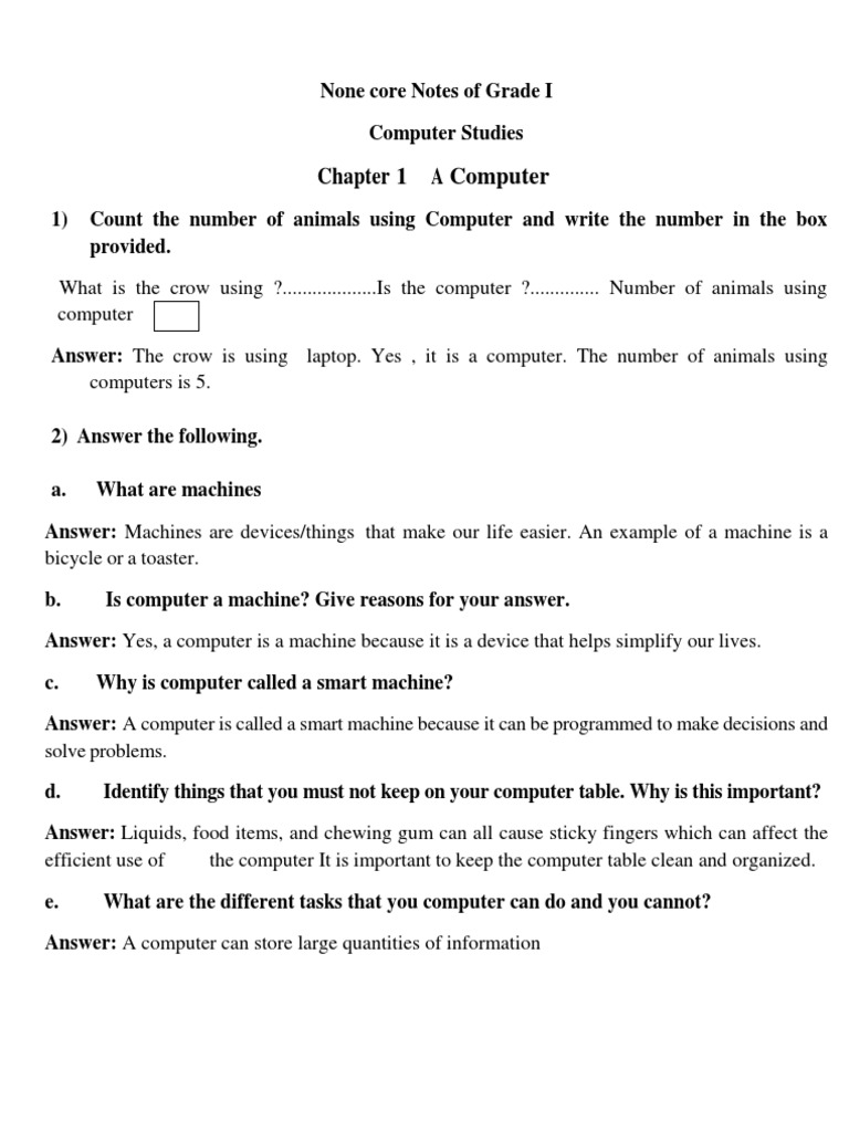 Grade 1 | PDF | Computer Keyboard | Computer Monitor