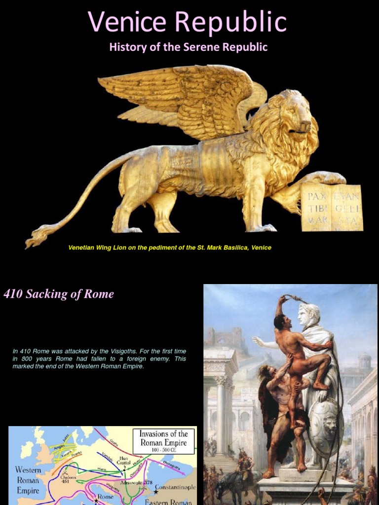 History of Venice: From Founding to Decline | PDF | Republic Of Venice ...