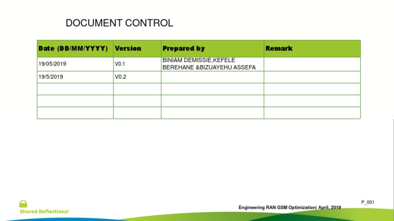 NR - 2G Final DT Report Cluster 1 | PDF
