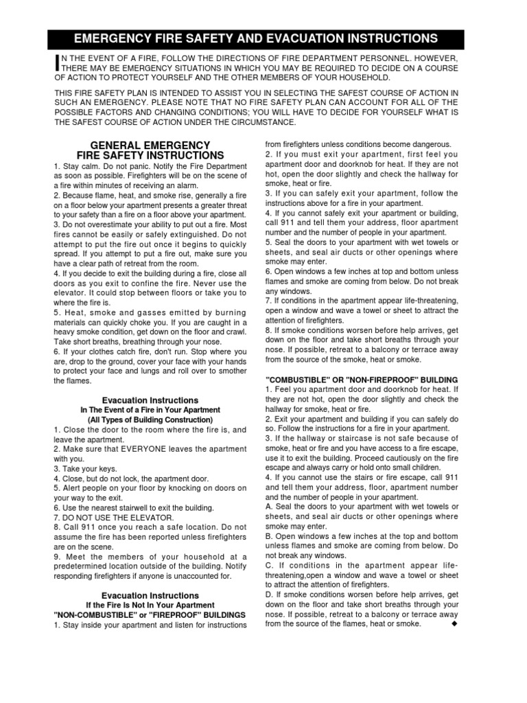 Fire Safety | PDF | Fire Safety | Fires