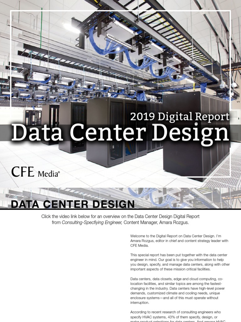 DATA Center Design | Download Free PDF | Data Center | Reliability Engineering