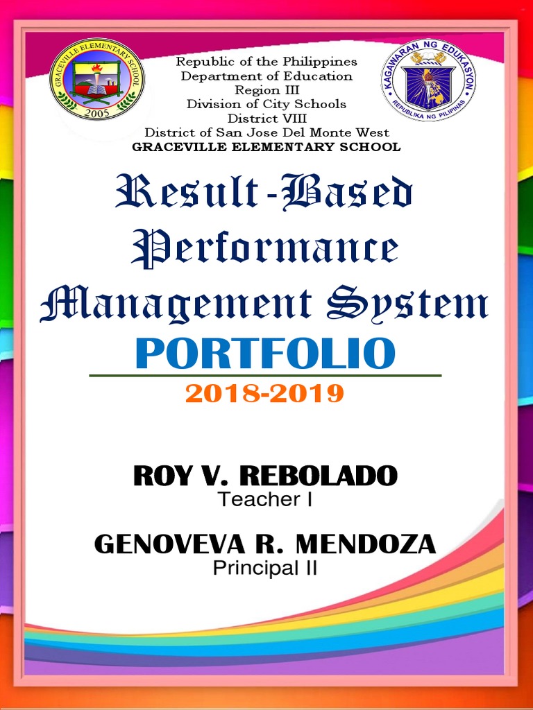 Grade 4 Teacher Portfolio for RPMS | PDF | Curriculum | Learning