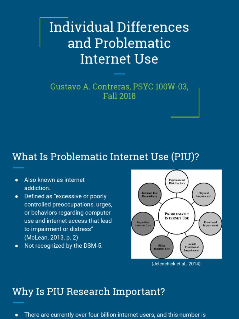 Individual Differences and Problematic Internet Use | PDF | Extraversion And Introversion ...